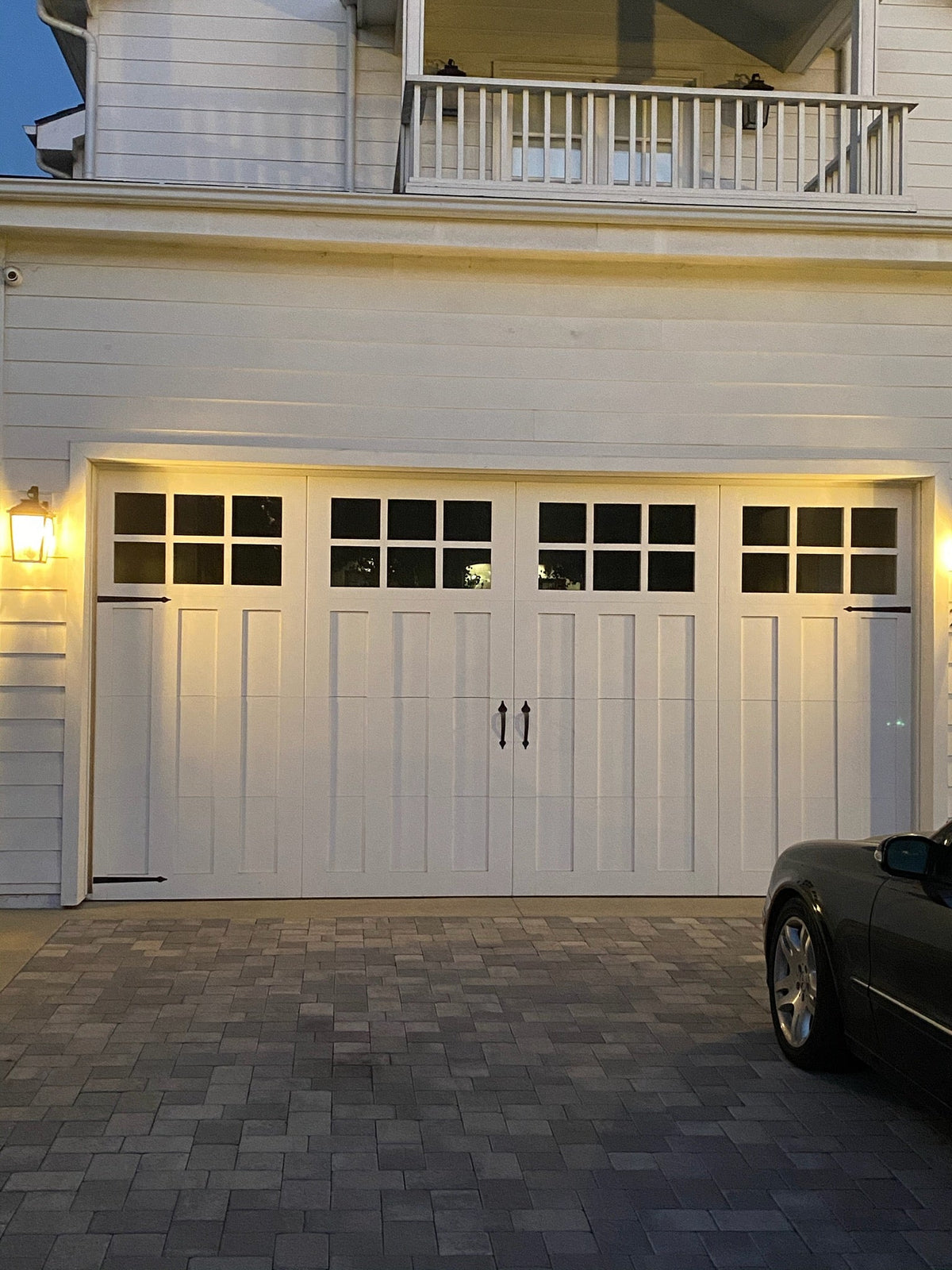 Modern Craftsman Style Garage Doors