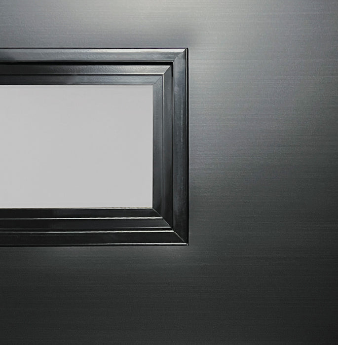 Bel Air - Flush Panel Smooth Contemporary Insulated Steel Modern Garag ...