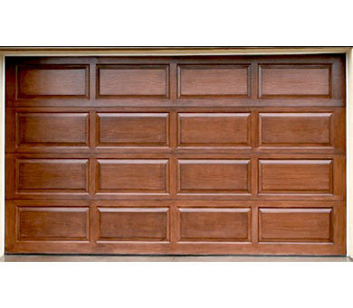 Denver - Colonial Style Custom Wood Garage Door — Lux Garage Doors