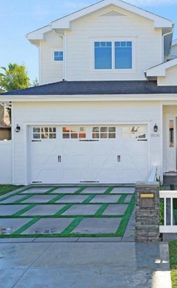 Houston - Barn Style Custom Wood Garage Door — Lux Garage Doors
