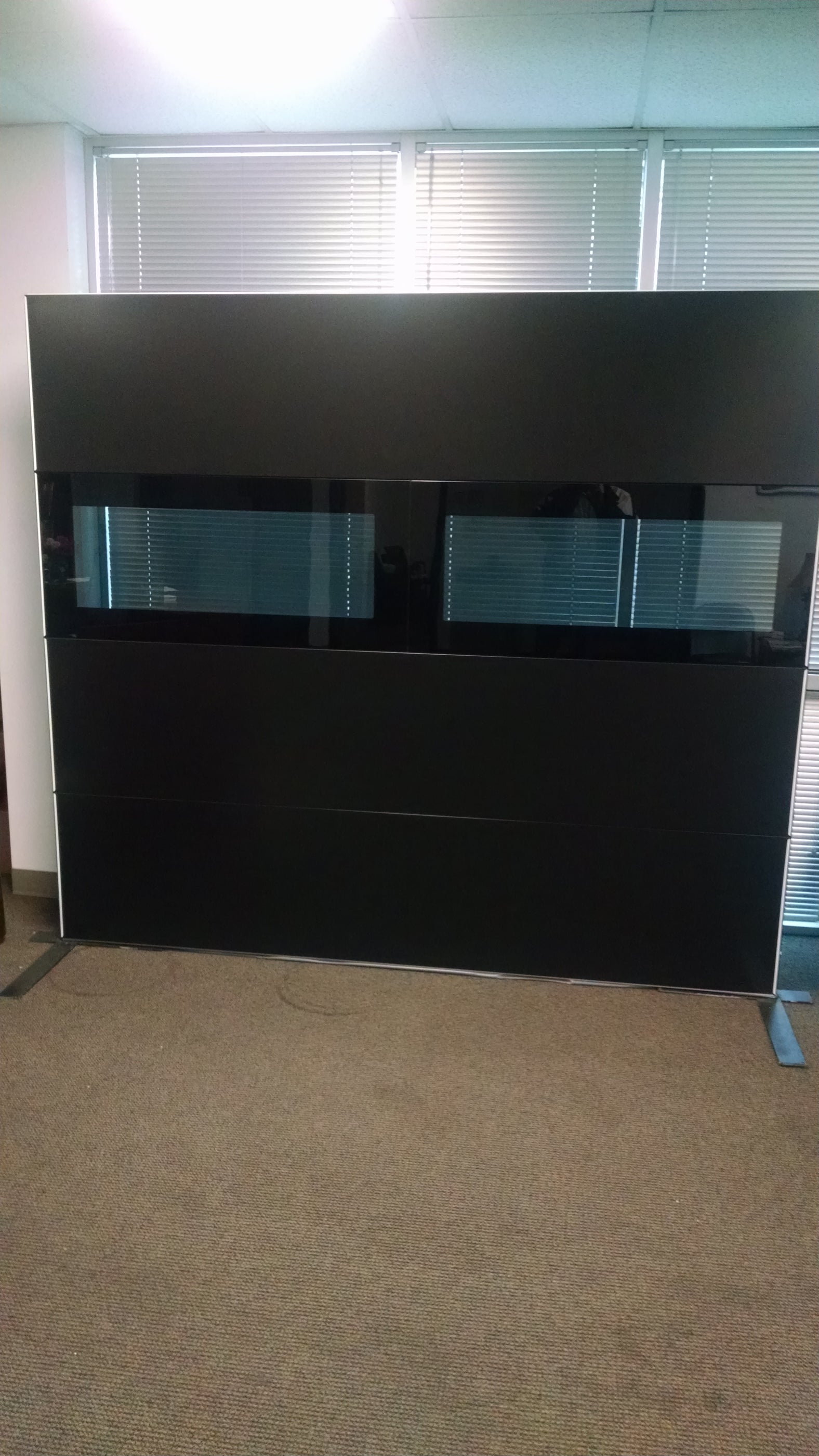 Infinity - Flush Panel Smooth Steel Garage Door with Horizontal Modern ...