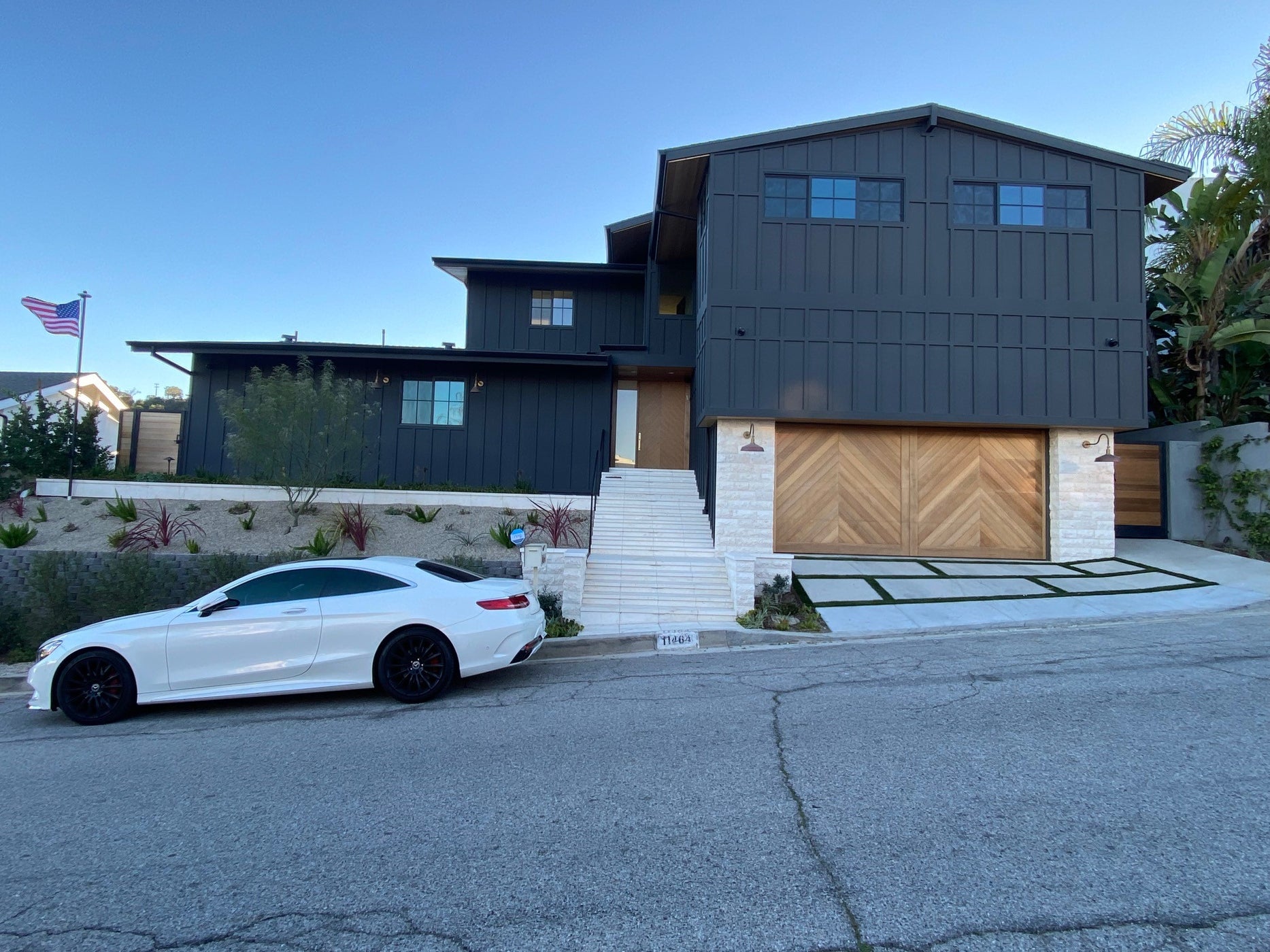 Riviera - Modern Transitional Style Custom Wood Garage Door — Lux ...