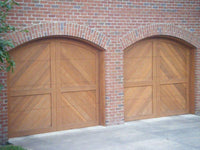Riviera - Modern Transitional Style Custom Wood Garage Door — Lux ...